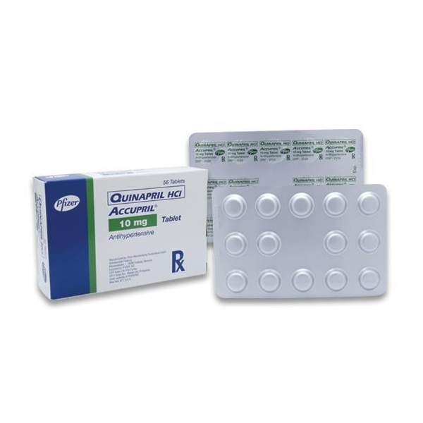 ACCUPRIL Quinapril Hydrochloride 10mg Tablet 56's price in the ...